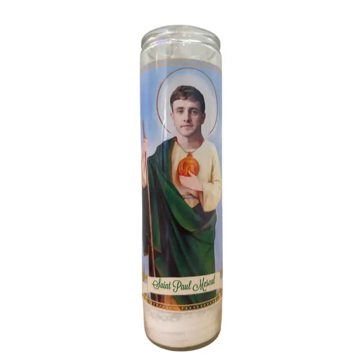 Paul Mescal Devotional Prayer Saint Candle – The Card Room at KRICKET’S