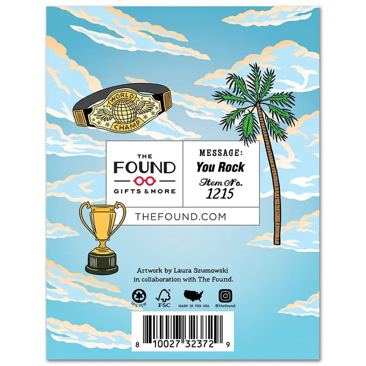 The Rock - Happy Father's Day Card – The Card Room at KRICKET’S