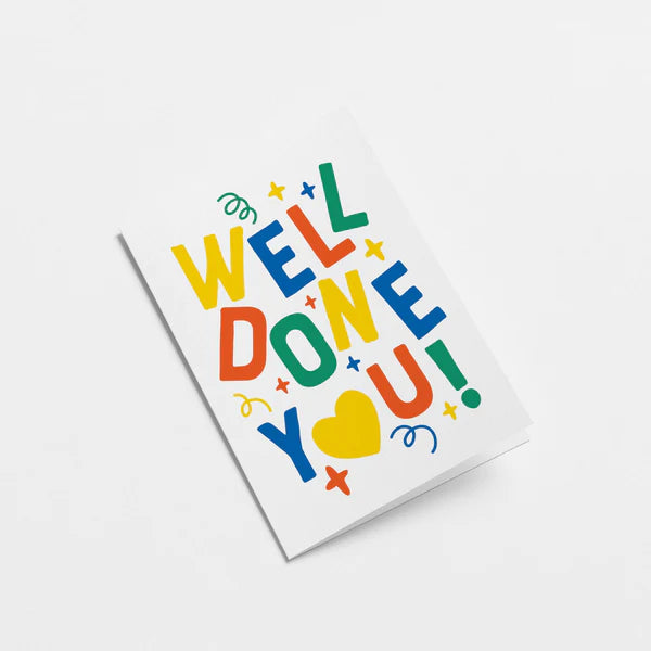 Well Done You! Card – The Card Room at KRICKET’S